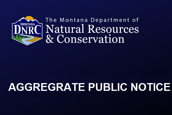 Initial Public Notice Aggregate Testing on Trust Lands Programmatic Review